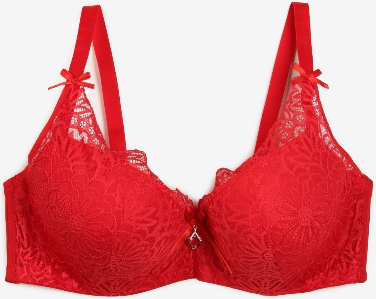 Renee Czerwony Biustonosz damski 85D Full Cup - Ceny i opinie - Ceneo.pl