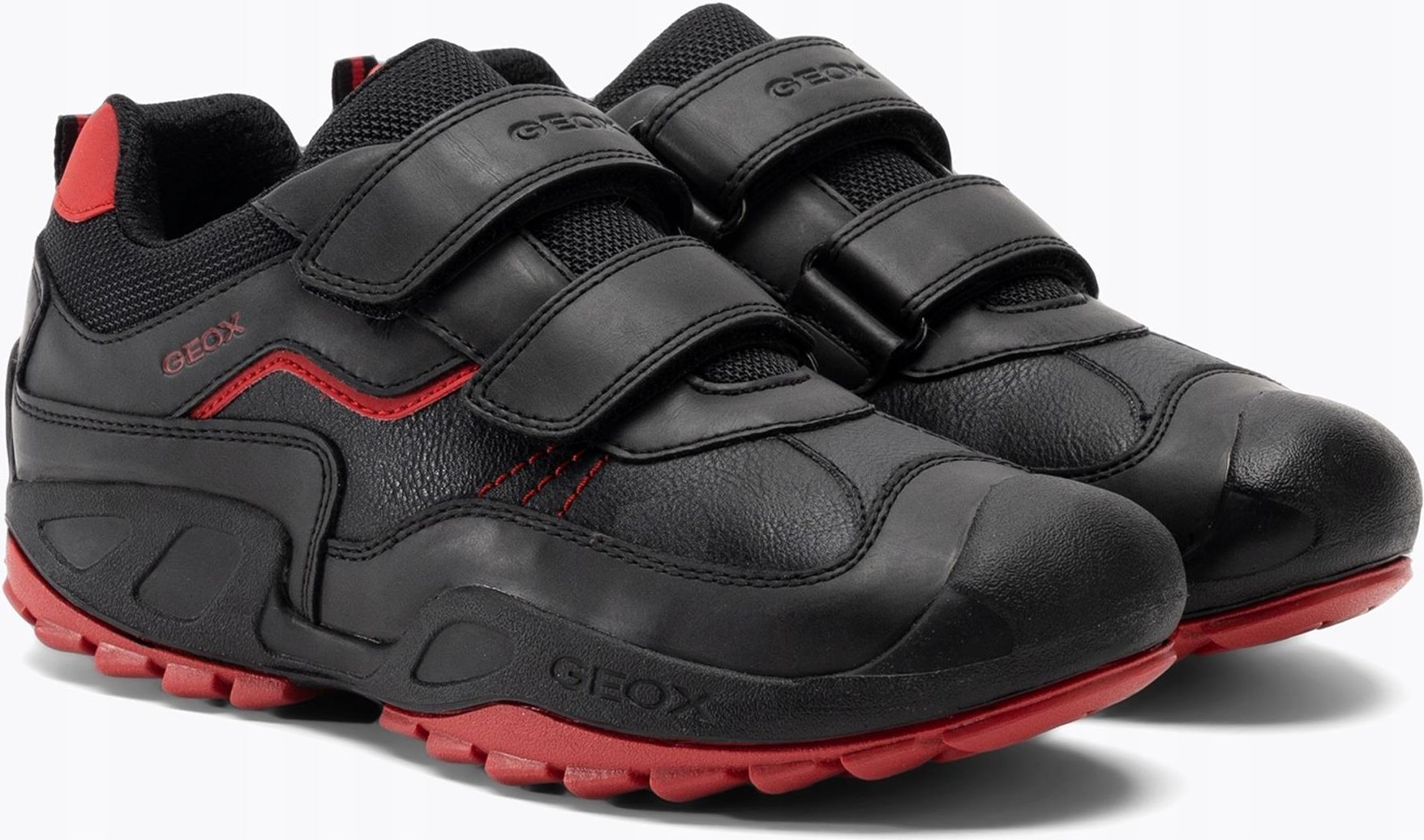 Buty juniorskie Geox New Savage black/red 34 Eu - Ceny i opinie - Ceneo.pl