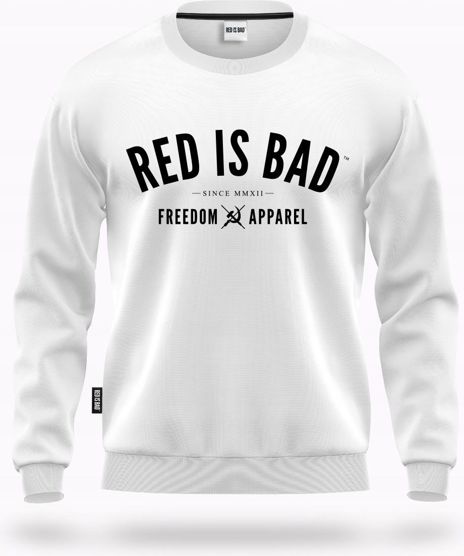 Red is Bad Bluza crewneck Freedom Apparel biały S - Ceny i opinie ...