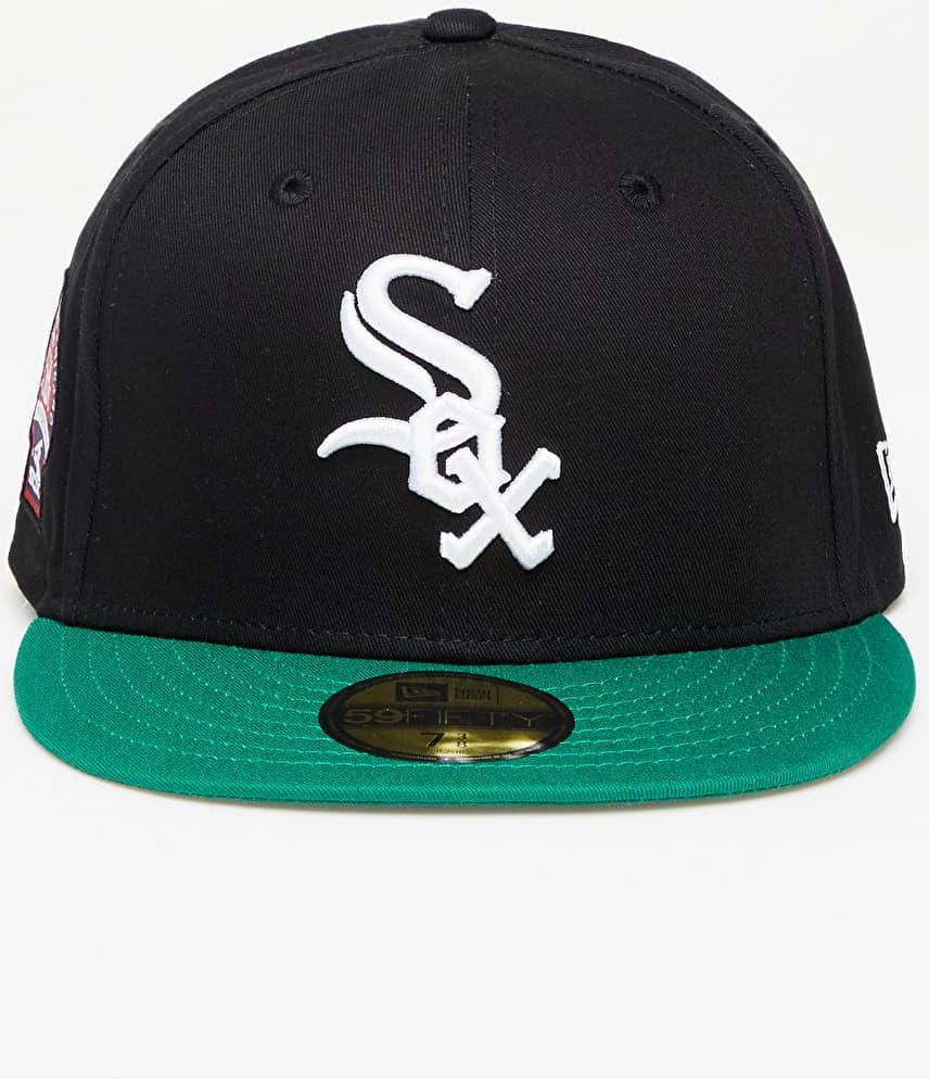 New Era Chicago White Sox MLB Team Colour 59FIFTY Fitted Cap Black ...