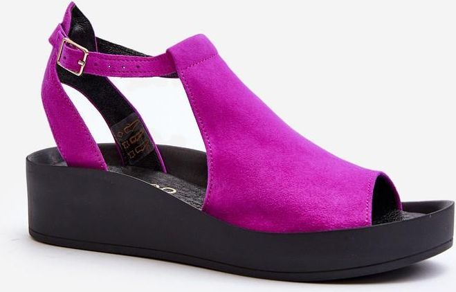 Zazoo 2914 Sandały Damskie Zamszowe Fuksja : Rozmiar - 40 - Ceny i opinie - Ceneo.pl