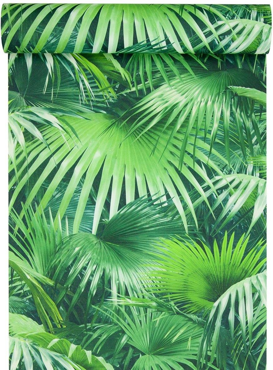 Rasch Tapety W Tropikalne Liście Palmy Tapeta Botaniczna - Opinie i ...
