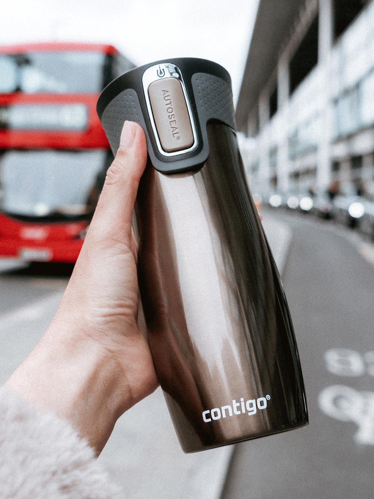 Contigo Zestaw Kubków Termicznych West Loop 2.0 470Ml Latte + Czarny Mat - Ceny i opinie - Ceneo.pl