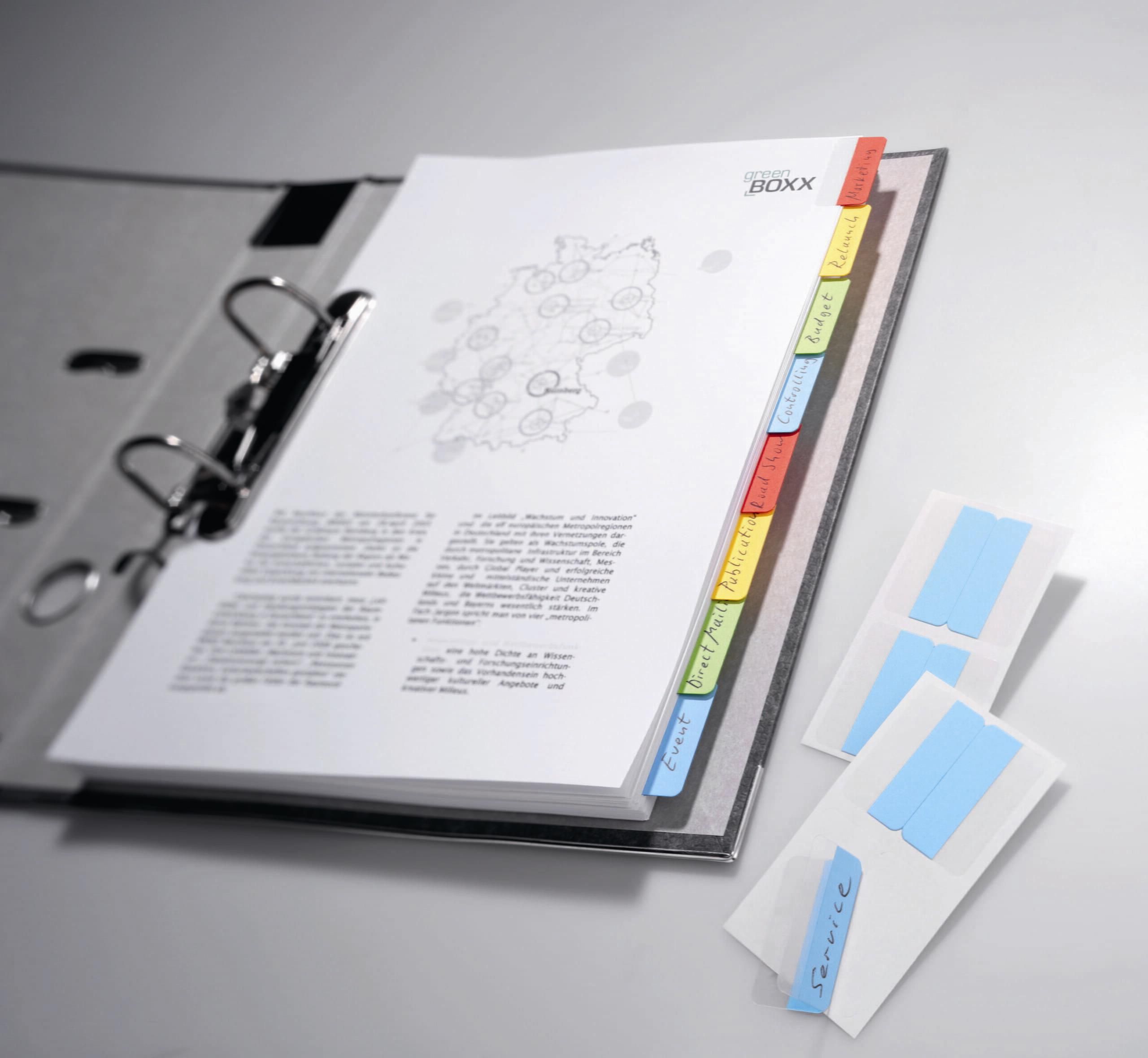 Durable Quick Tab Duo Samoprzylepne Indeksy 40mm Dwustronne - Ceny i ...