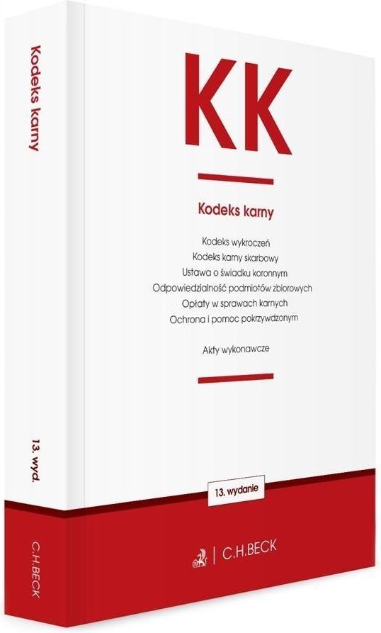 KK. Kodeks karny oraz ustawy towarzyszące - Ceny i opinie - Ceneo.pl