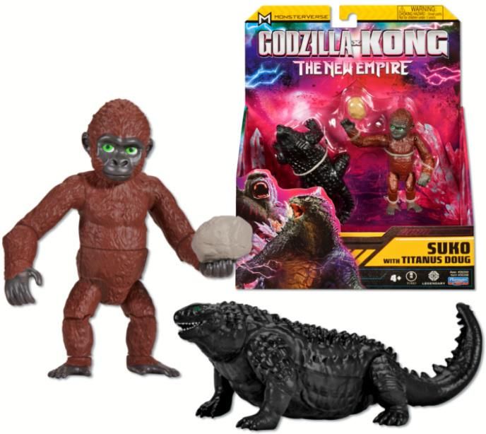 Playmates Godzilla x Kong Figurka SUKO z Titanusem Dougiem Figurki ...