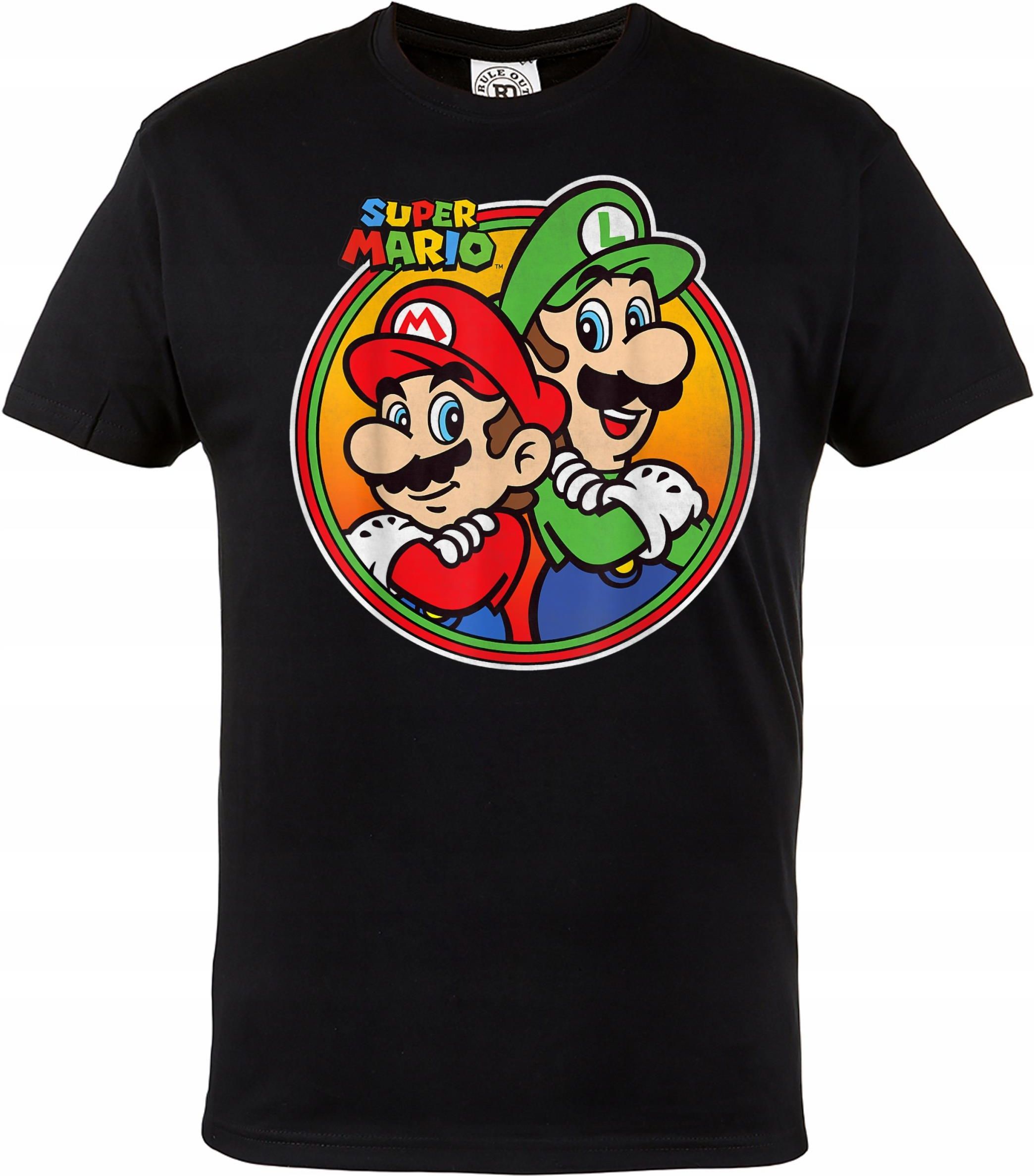 Koszulka Z Nadrukiem Gra Retro Mario Bross - Ceny i opinie - Ceneo.pl