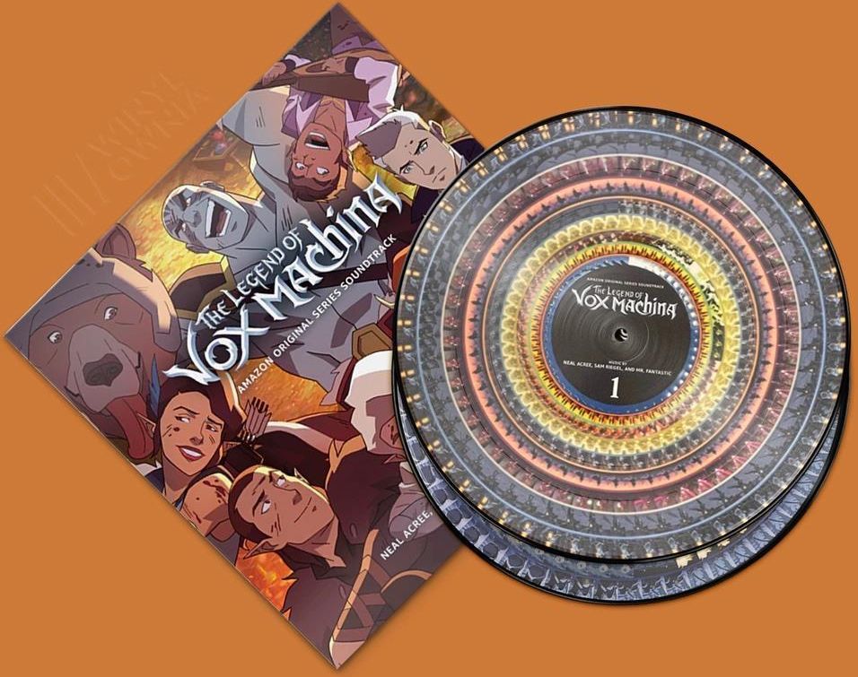 Płyta winylowa The Legend Of Vox Machina soundtrack (Legenda Vox ...