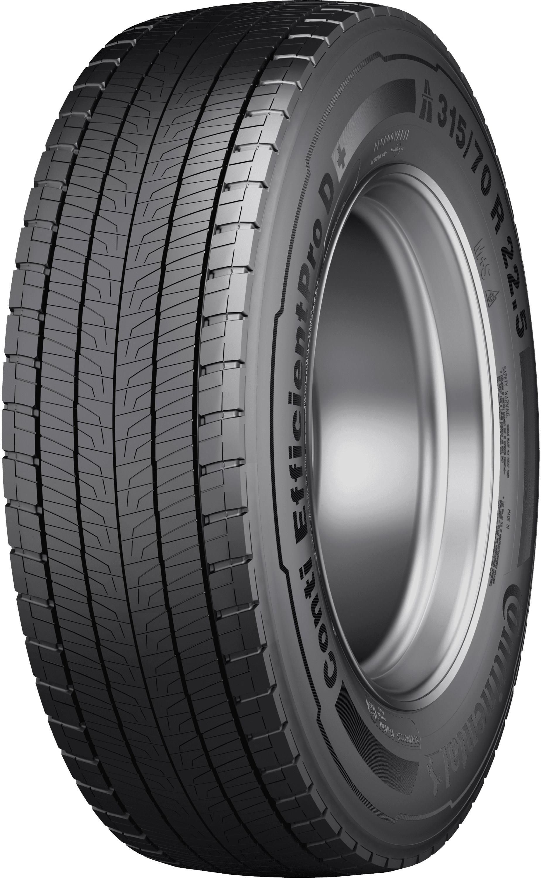 Opony ciężarowe całoroczne Continental Conti EfficientPro D+ 315/70R22.5 154/150L (152/148M ...