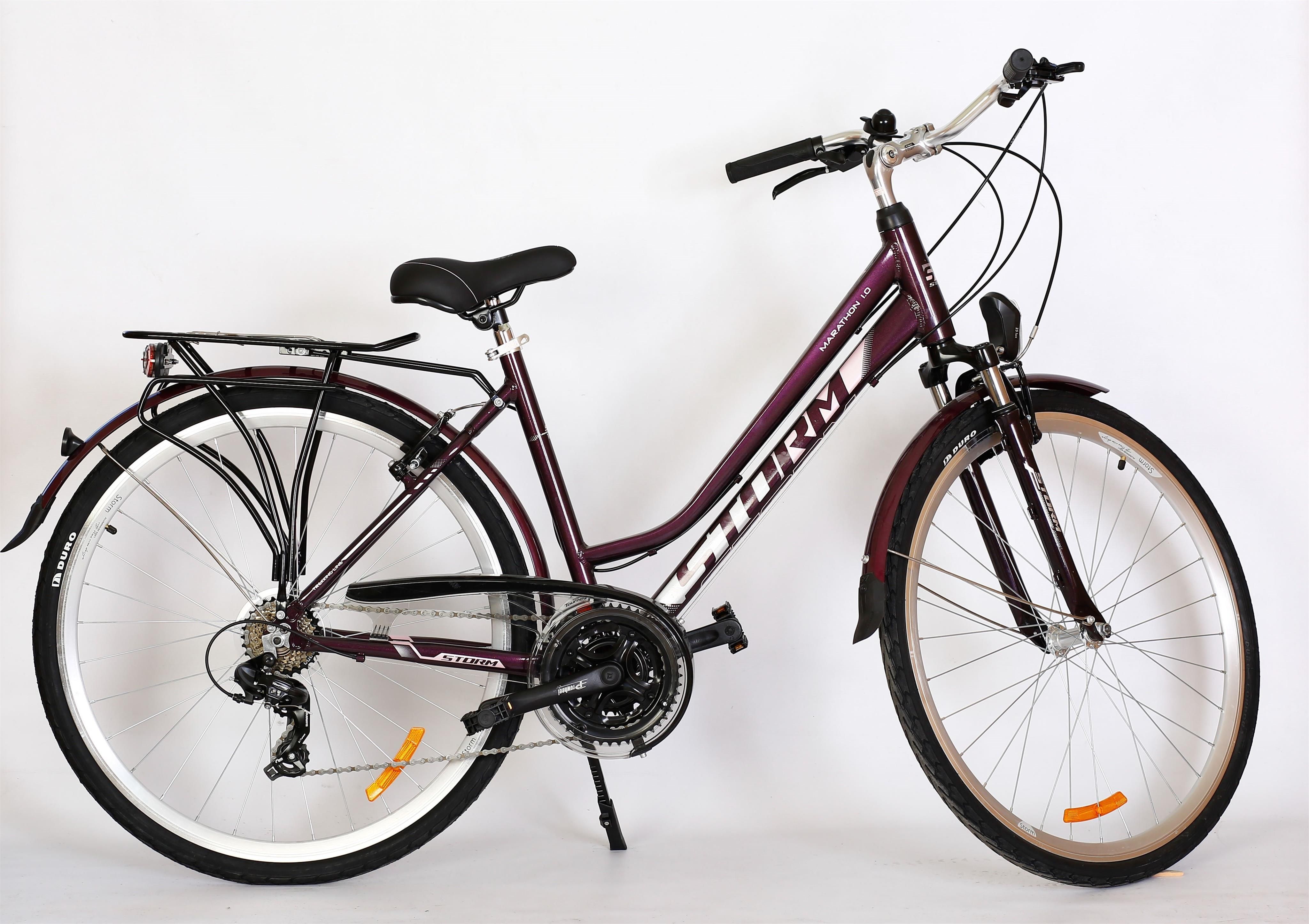 Storm Marathon 1.0 Lady Fioletowy 28 2023 - Rowery Miejskie Damskie ...