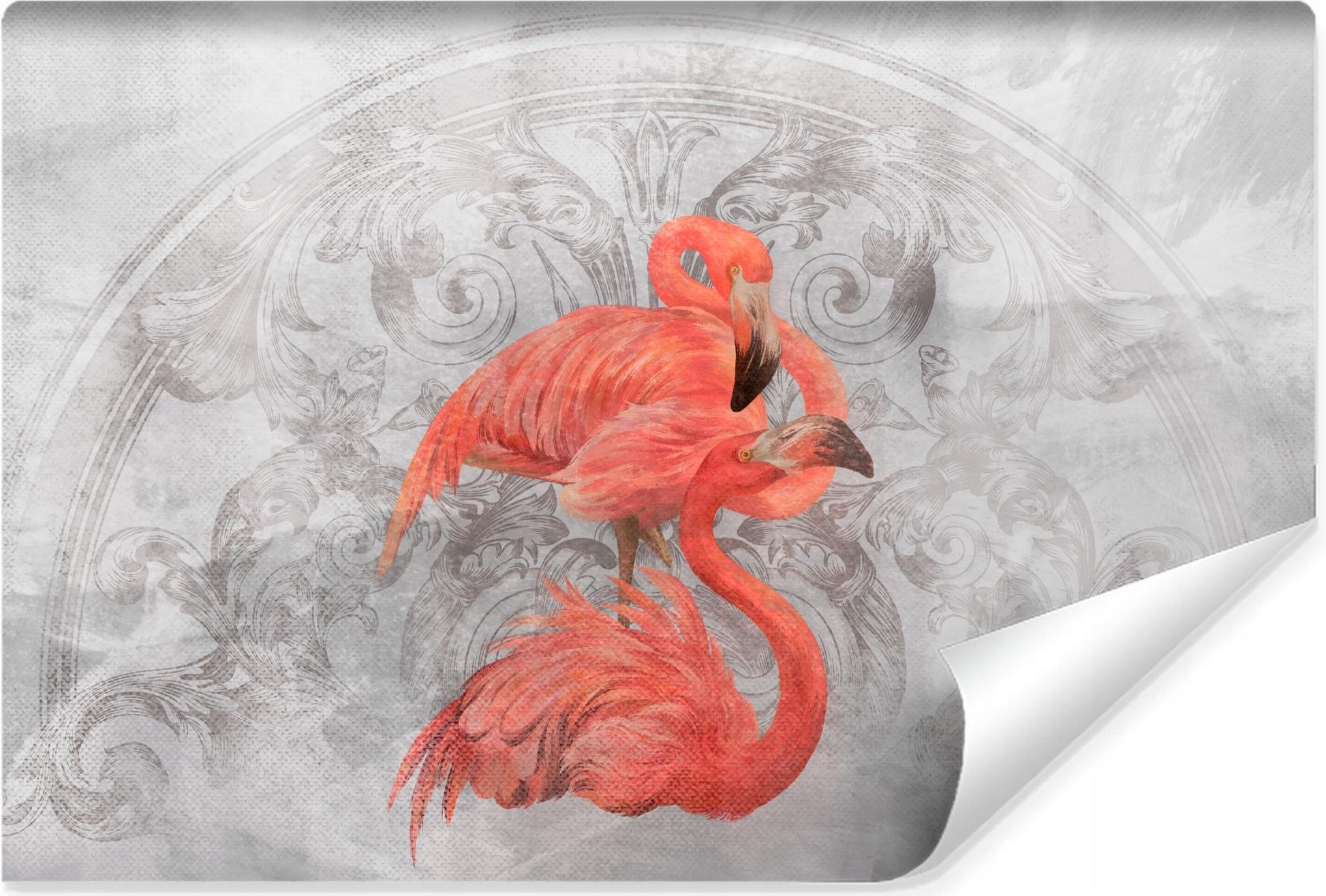 Muralo Fototapeta Flamingi Beton Mural Abstrakcja Ornamenty 300X210 - Opinie i ceny na Ceneo.pl