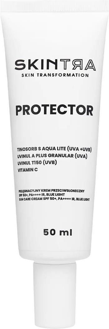 Krem Skintra Protector Pielęgnacyjny Przeciwsłoneczny Spf 50+/Pa++++ Ir ...