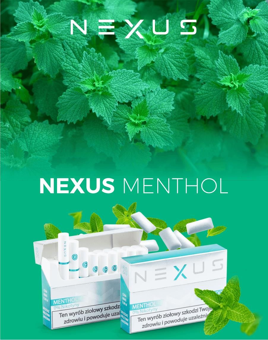 Nexus Free Menthol 10x20szt - Ceny i opinie - Ceneo.pl