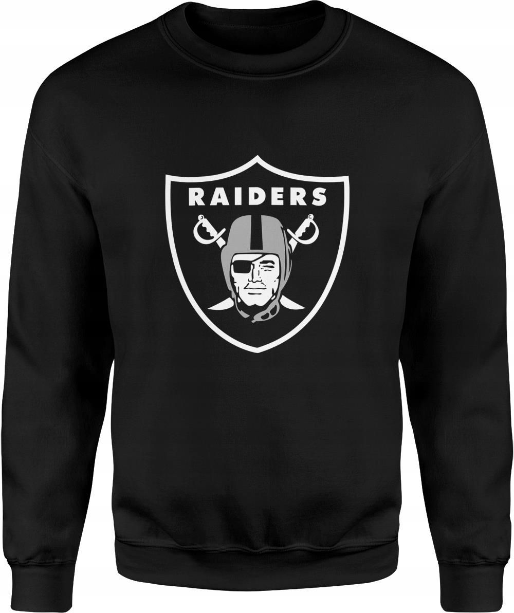 Raiders Nfl Bluza Męska Sportowa Las Vegas Roz M Bez Kaptura Dresowa ...