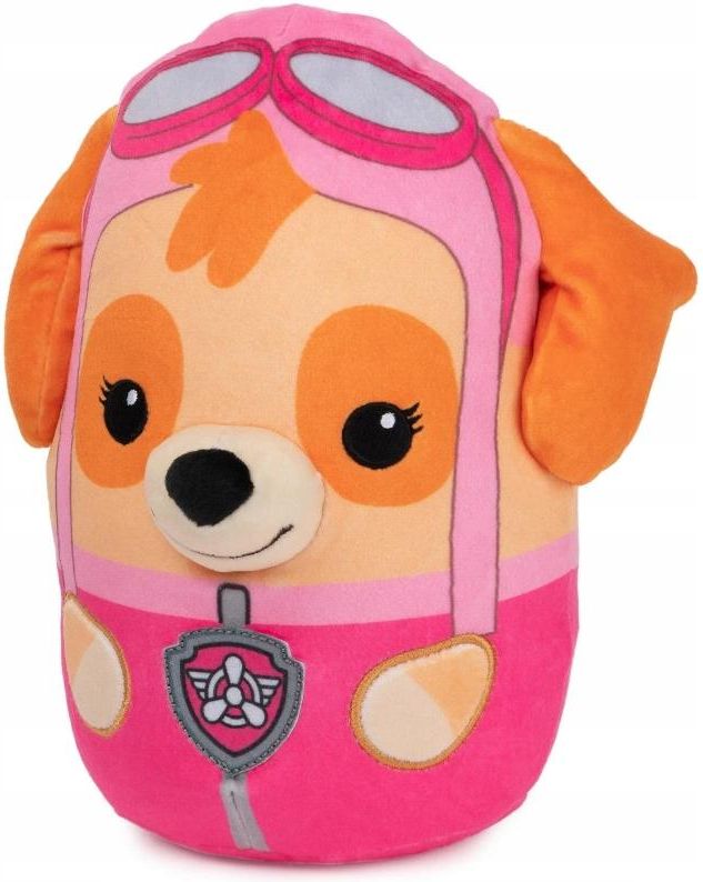 Spin Master Psi Patrol Maskotka Squish Pluszowy Piesek Skye 22Cm Miękki ...