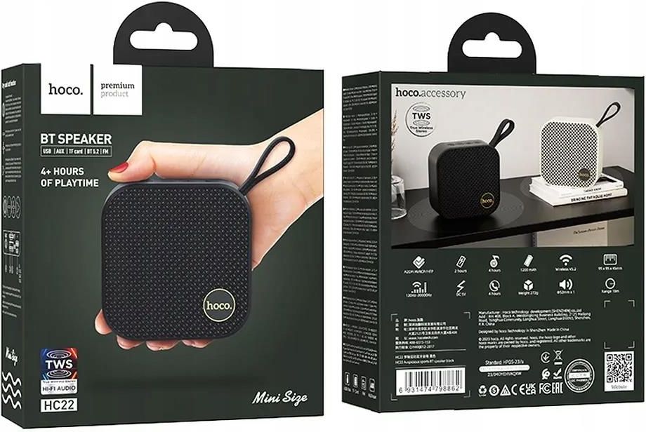 Hoco HC22 Auspicious Czarny - Opinie i ceny na Ceneo.pl