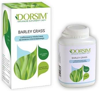 Preparat medycyny naturalnej Dorsim Barley Grass Młody Jęczmień W ...
