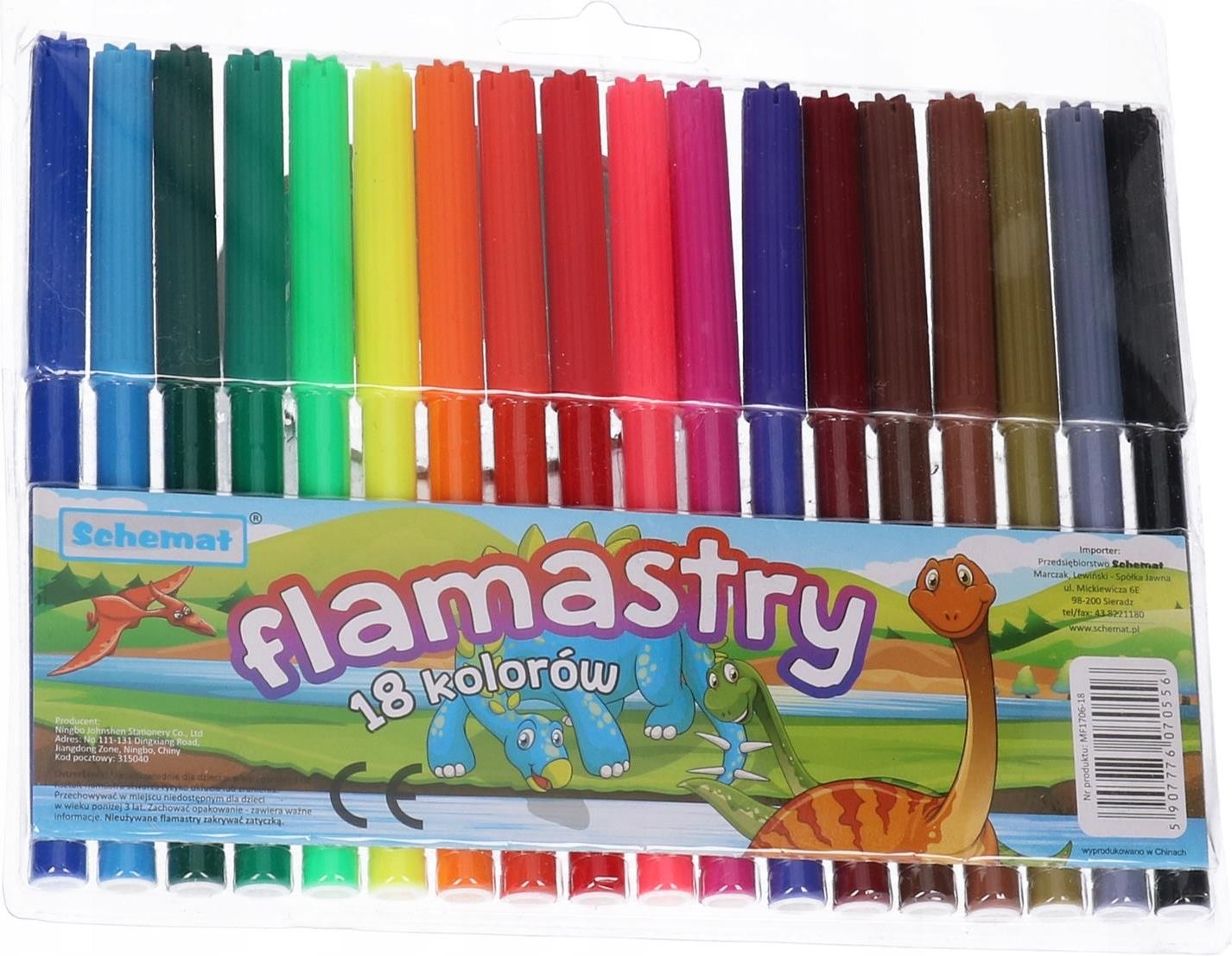 Schemat Flamastry 18 Kolorów - Ceny i opinie - Ceneo.pl
