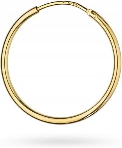 Marko Złoty Klasyczny Kolczyk Damski Pr. 333 Ring Kółko Kółeczko 25Mm 8K - Ceny i opinie - Ceneo.pl