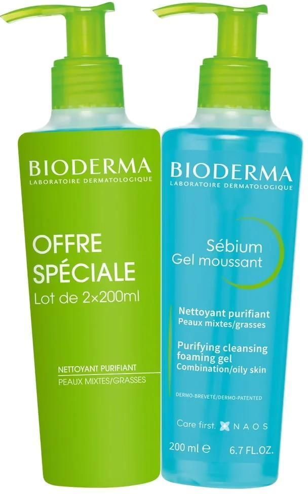 Bioderma Sebium Gel Moussant Antybakteryjny Żel Do Mycia Twarzy Cery ...