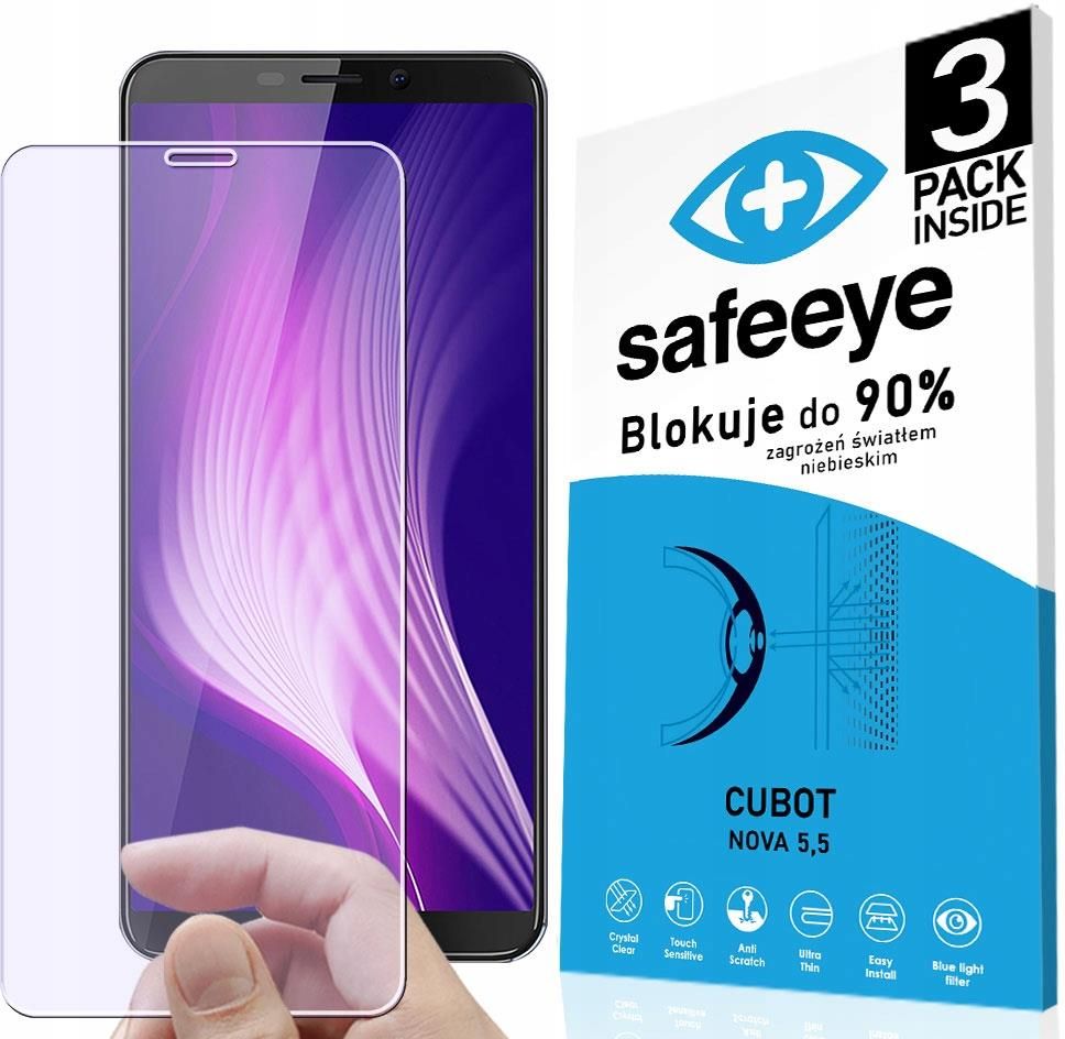3X Anti Blue Szkło Hybrydowe Do Cubot Nova 5,5 - Opinie i ceny na Ceneo.pl