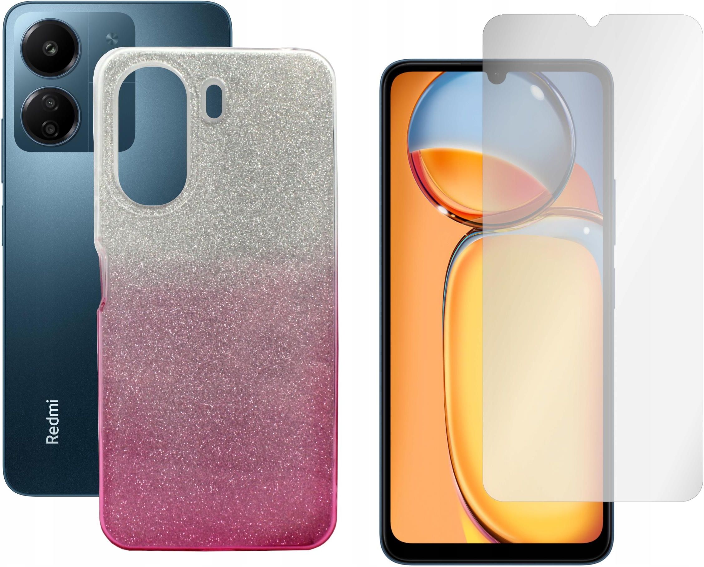 Gsm Hurt Etui Do Xiaomi Redmi 13C Poco C65 Jelly Case Shining Hq Srebr ...