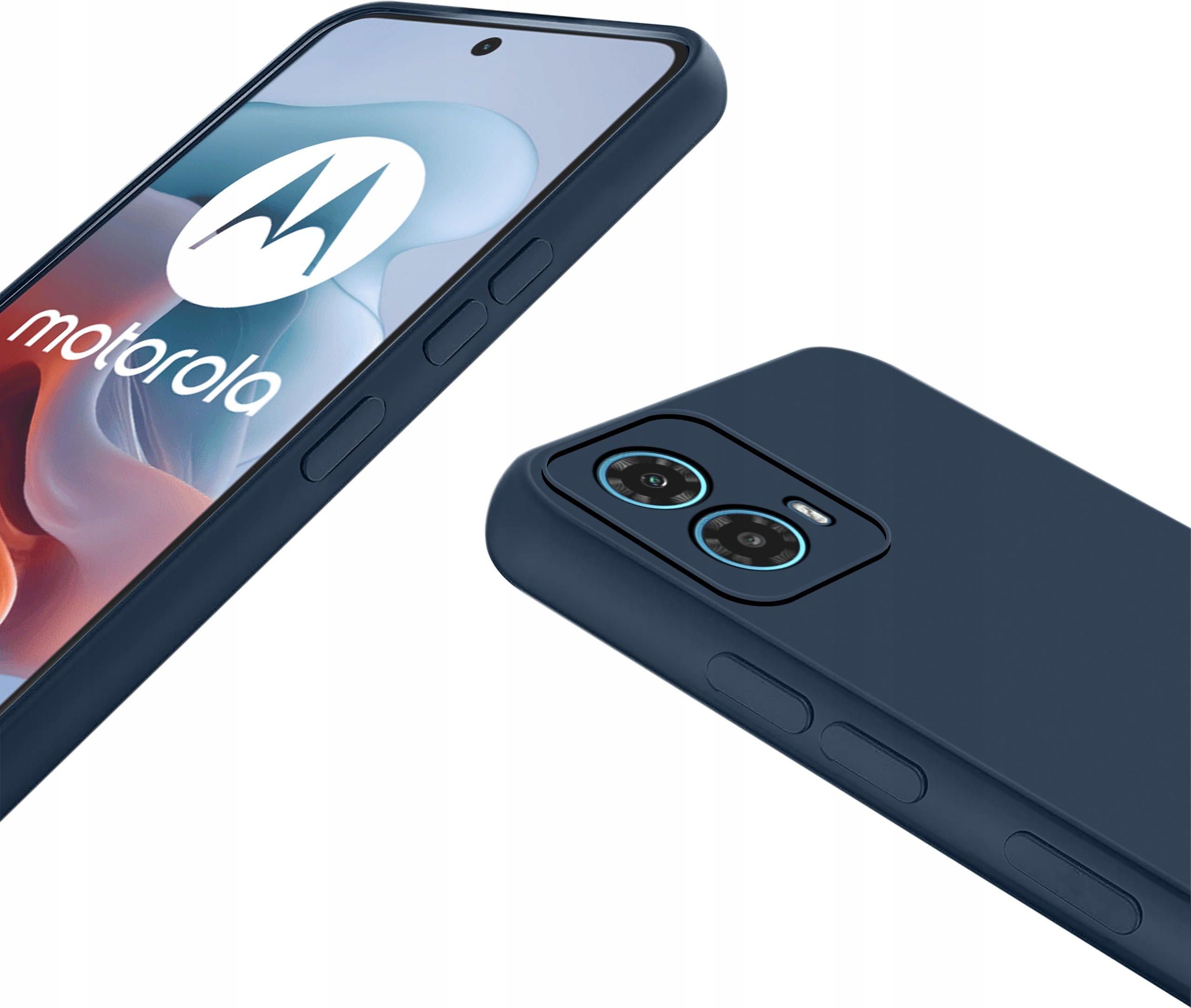 Krainagsm Etui Do Motorola Moto G34 5G Case Soft Matt Plecki Szkło ...