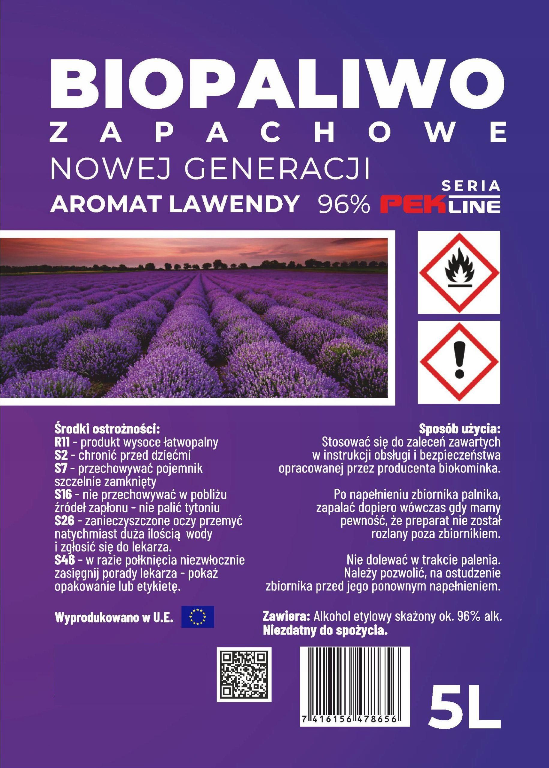 Materiały opałowe Pek-line Bioetanol Biopaliwo Bio Paliwo Zapachowe ...