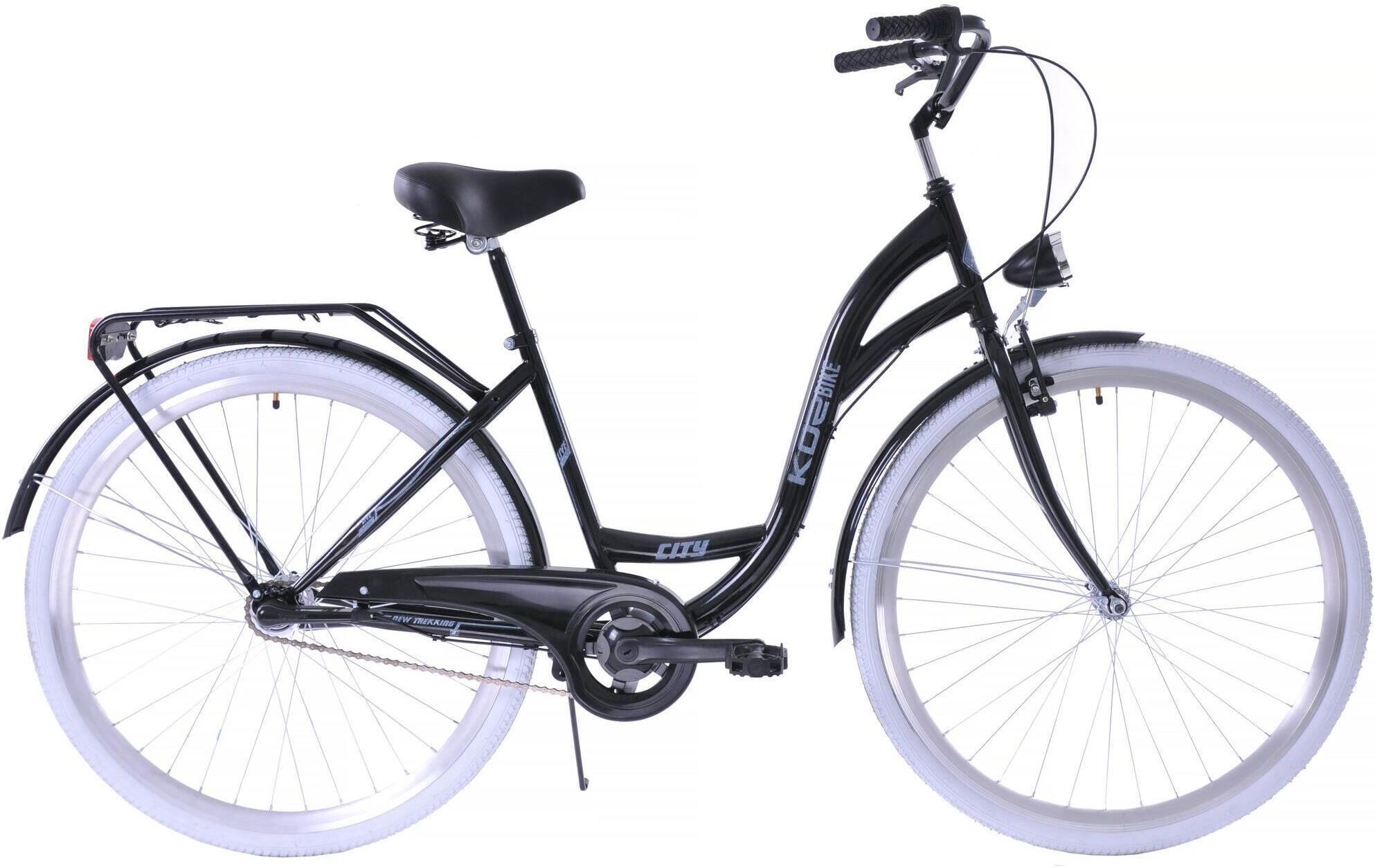 Rower miejski damski Kozbike 28, rama 18 3-biegi - Rowery Turystyczne ...