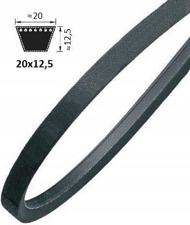 Optibelt Pas Pasek Klinowy 20X12,5 1000 Li=1050 Lp - Ceny i opinie ...