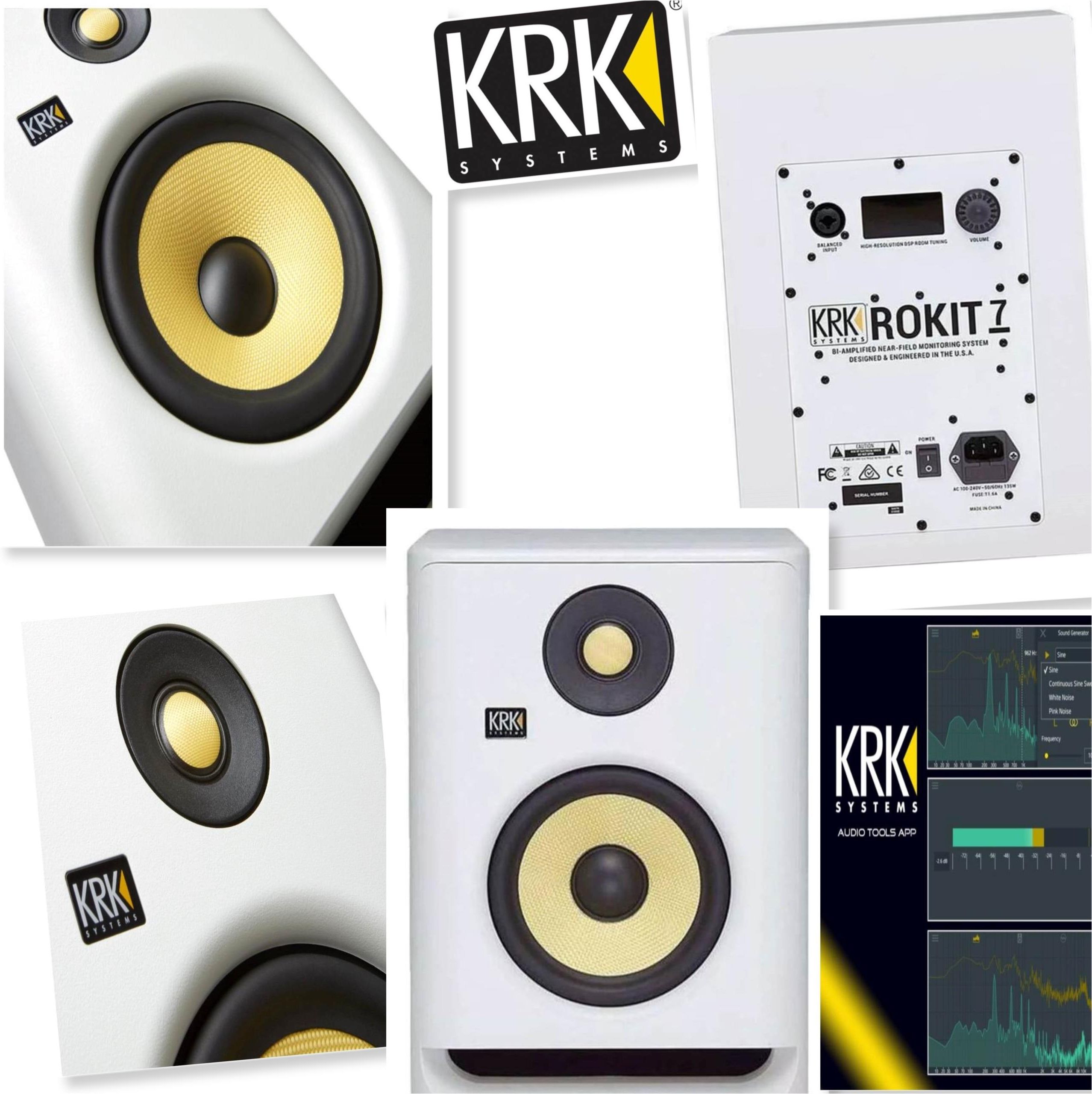 Krk RP7 G4 Rokit White - Ceny i opinie - Ceneo.pl