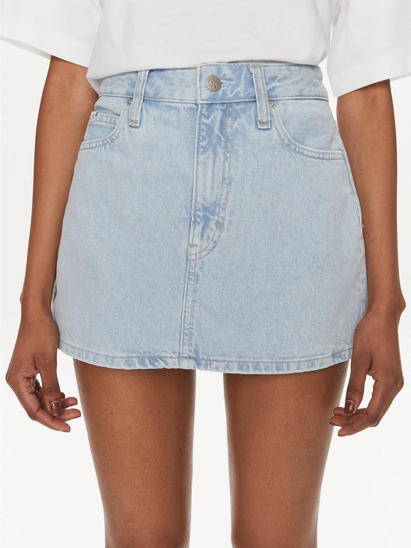 Spódnica jeansowa Calvin Klein Jeans - Ceny i opinie - Ceneo.pl