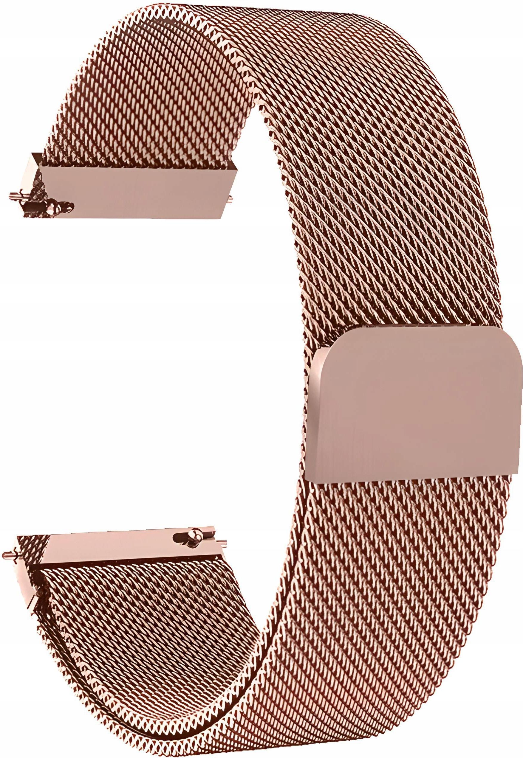 Pasek Bransoleta Magnet Smartwatch 22 Mm Złoty - Opinie i ceny na Ceneo.pl