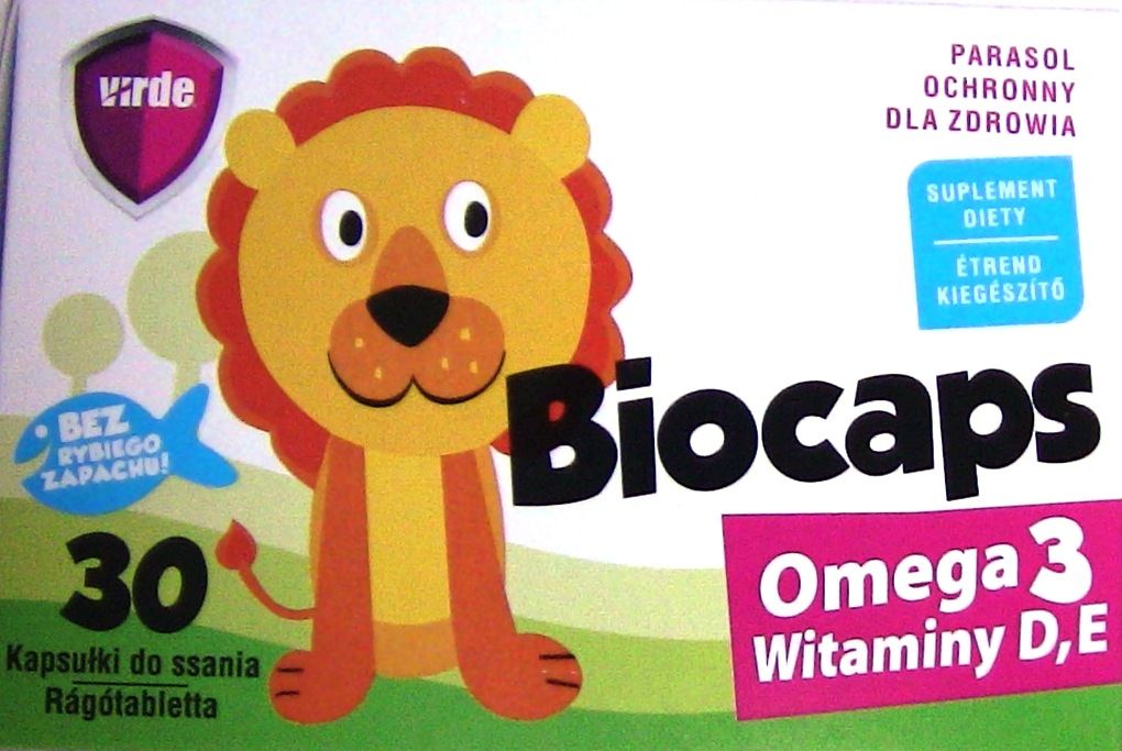 Kapsułki Biocaps Omega-3 wit.DE 30 szt. - Opinie i ceny na Ceneo.pl