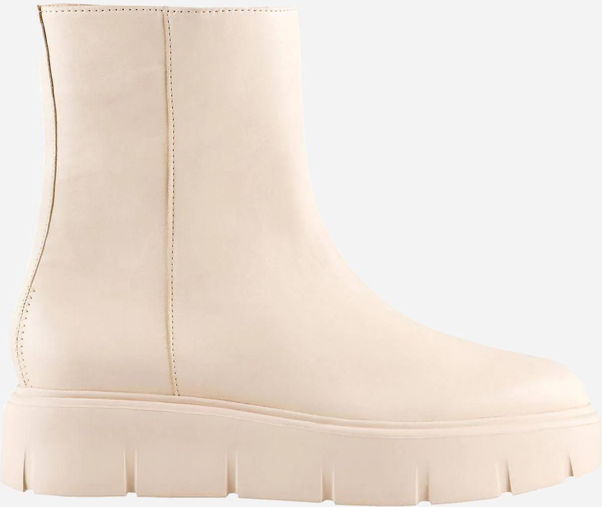 Hogl Zimowe botki damskie skórzane na platformie wysokie 4102603-1600 ...