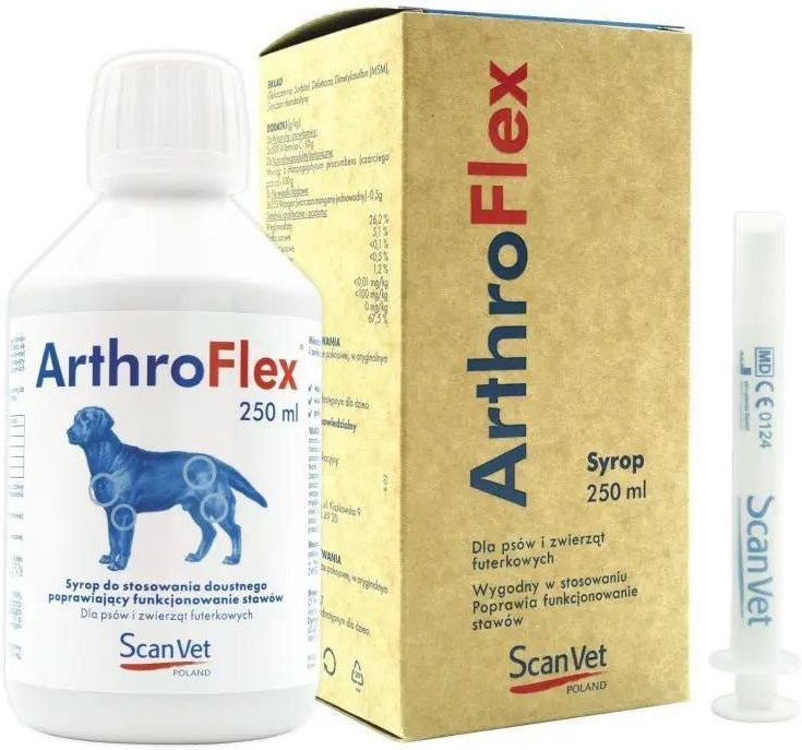 Arthroflex Na Stawy Dla Psów 250ml - Ceny i opinie - Ceneo.pl