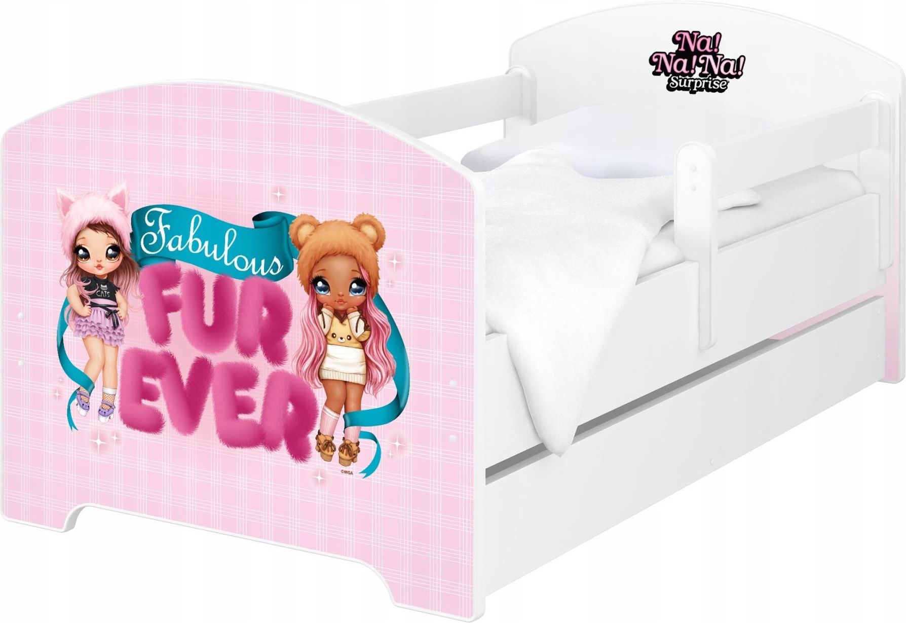 Baby Boo Łóżko Różowe Dziecięce Oskar 160X80 Materac Szuflada Nanana Surprise - Ceny i opinie ...