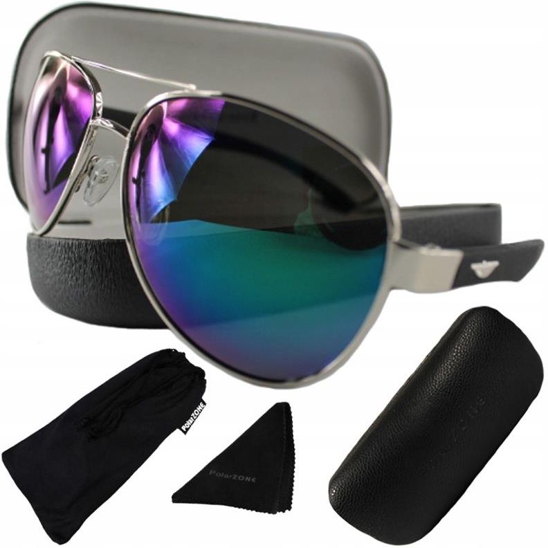 PolarZONE okulary Polaryzacyjne aviator 84-11 Ari - Ceny i opinie ...