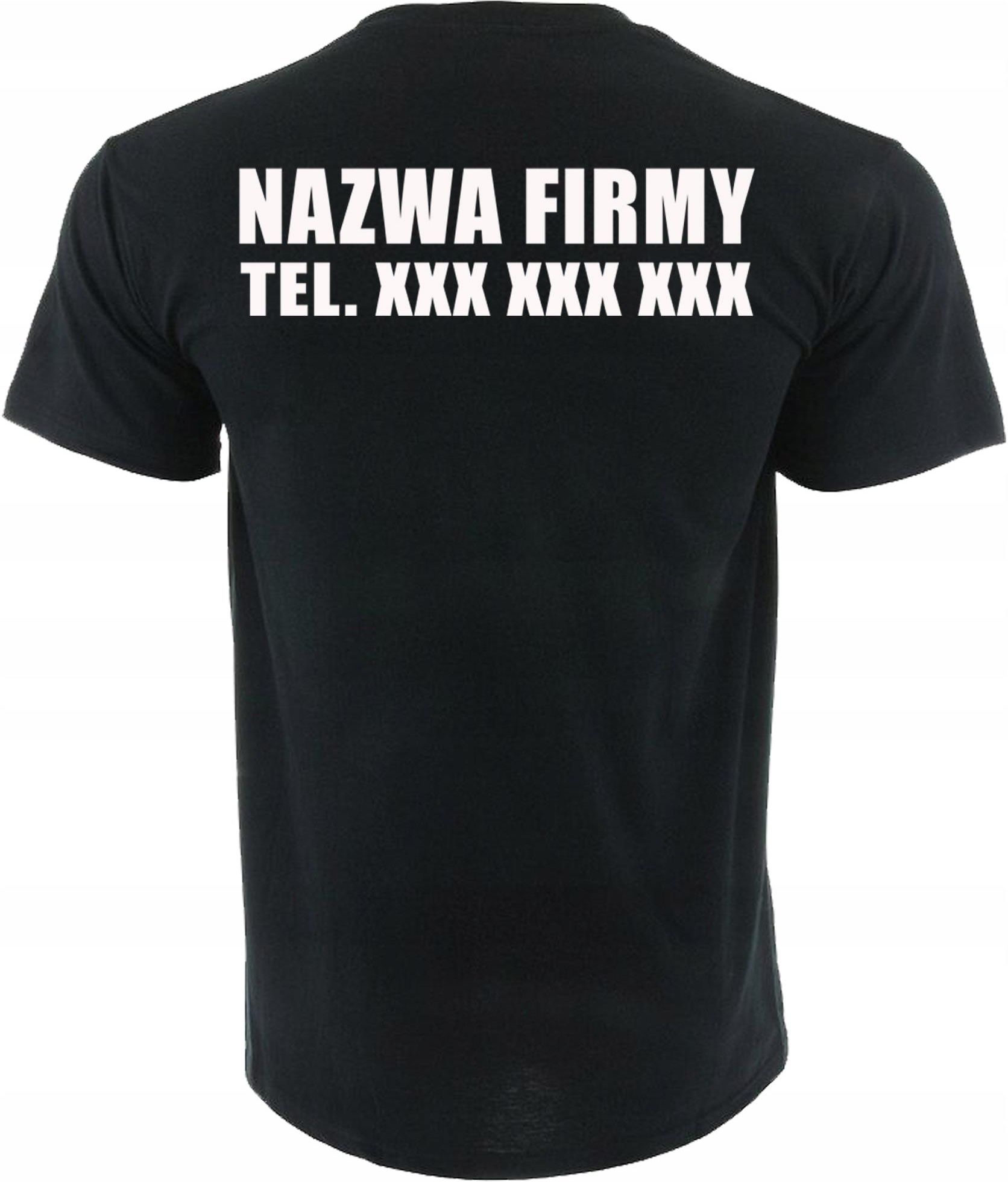 Koszulka Firmowa reklamowa Logo Firmy t-shirt z własnym nadrukiem napisem - Ceny i opinie - Ceneo.pl