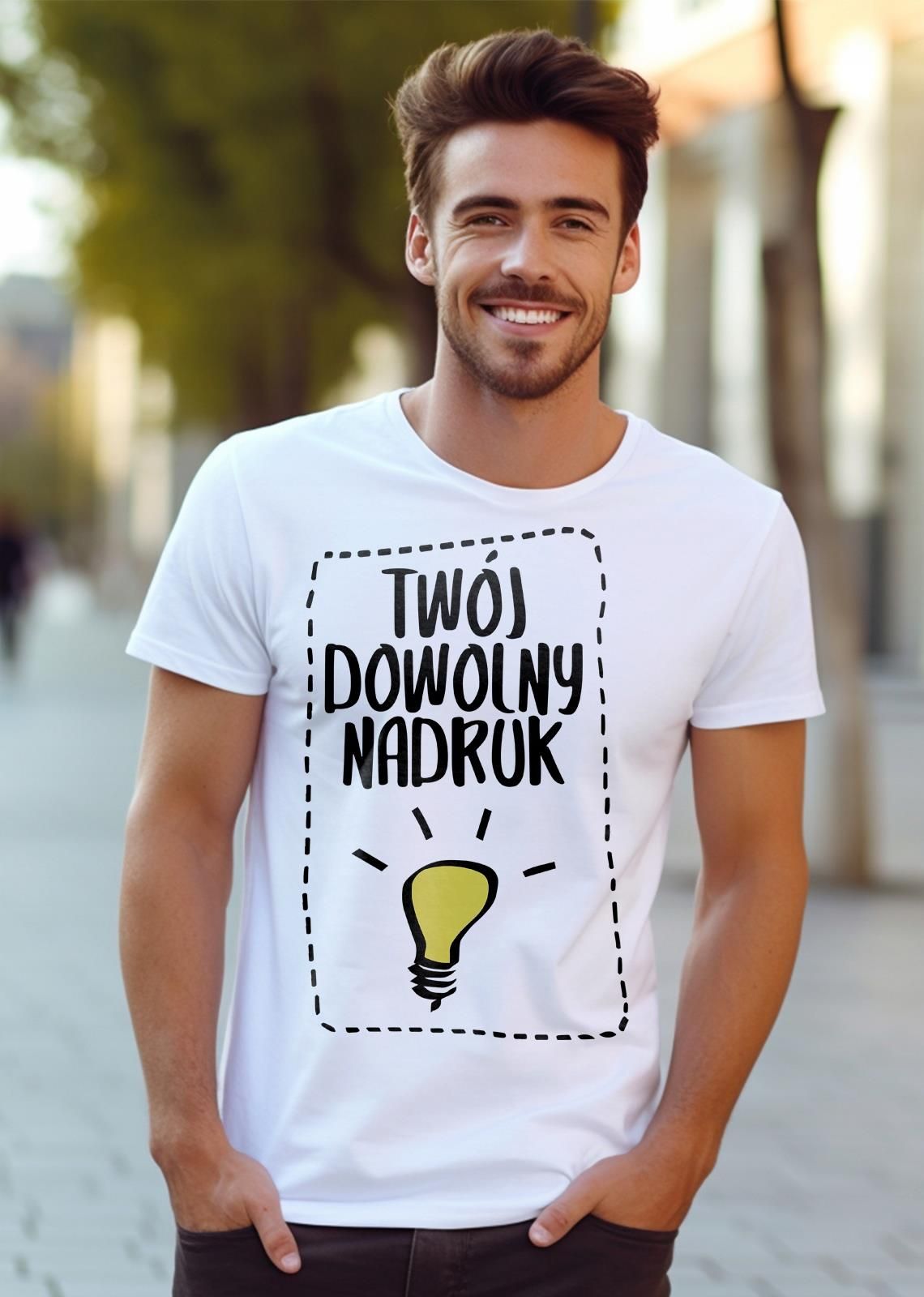 Koszulka Męska Reklamowa Z Twoim Logo Cmyk 190g - Ceny i opinie - Ceneo.pl