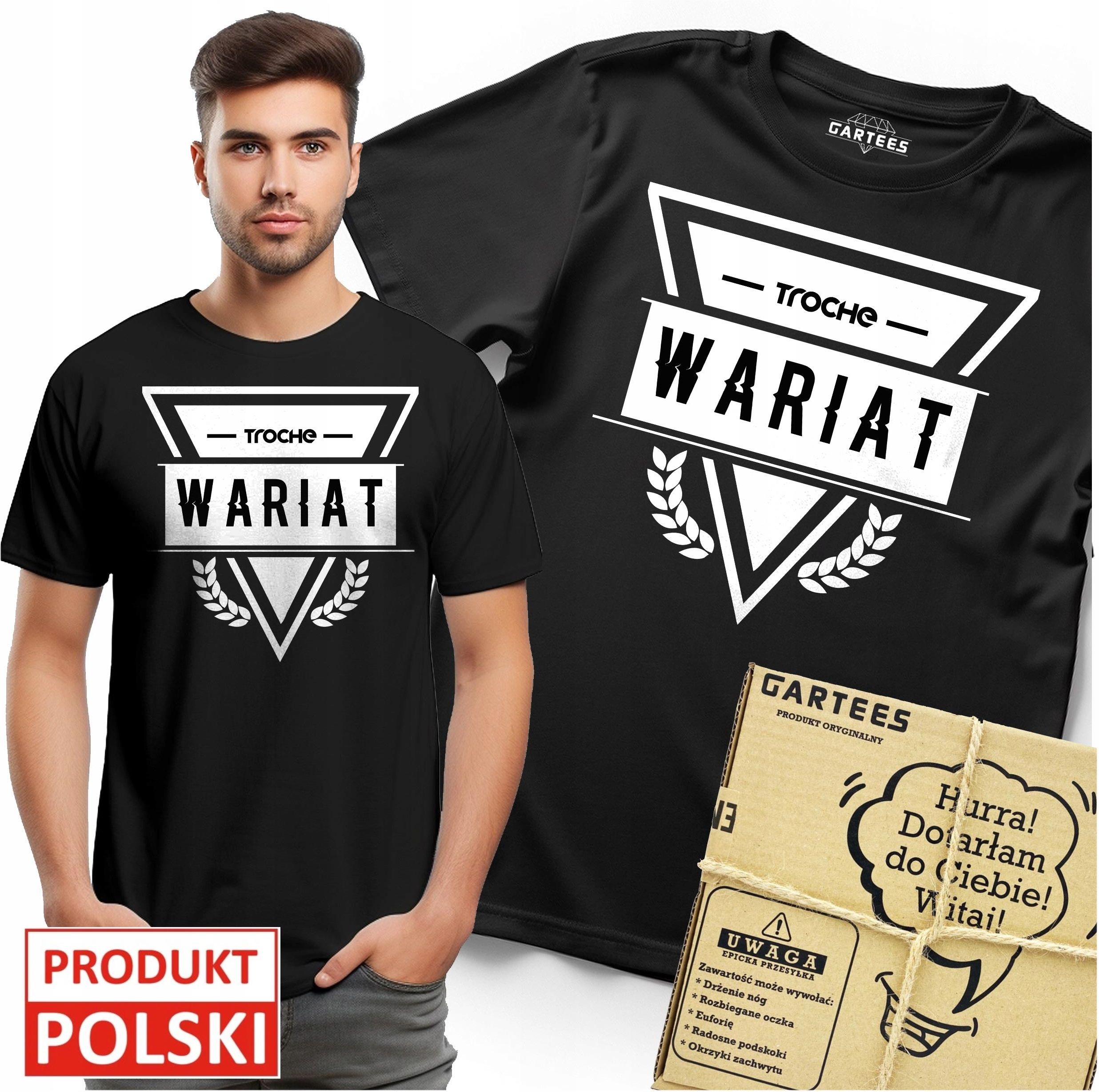 Koszulka Męska Trochę Wariat Walentynki Dla Niego Chłopaka Faceta ...