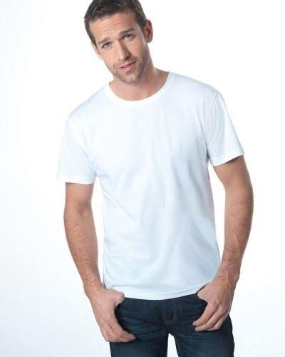 Tani gruby t-shirt Koszulka krótki rękawek Męska pod nadruk 210g Biały S - Ceny i opinie - Ceneo.pl