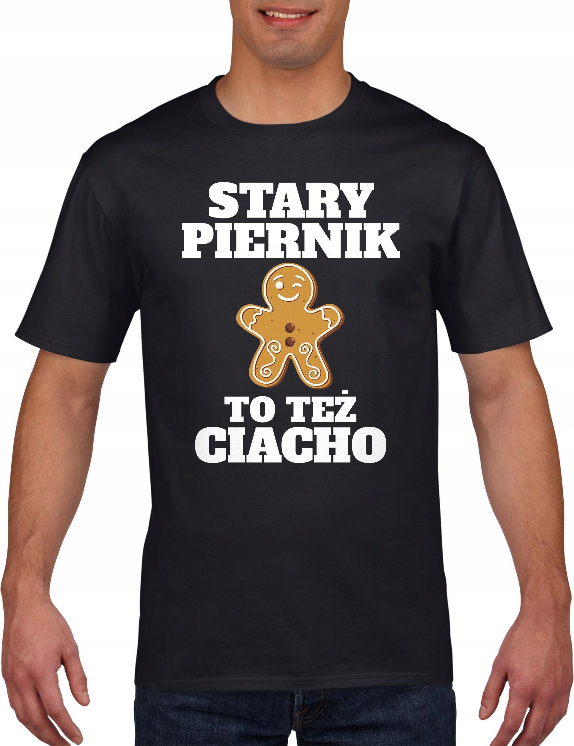Koszulka męska Stary piernik to też ciacho - Ceny i opinie - Ceneo.pl