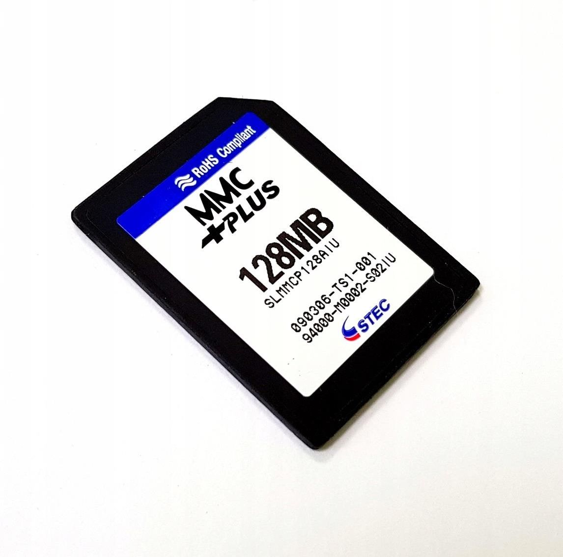 Karta pamięci do aparatu Stec Mmc 128Mb Multimedia Card Mmc+Plus - Ceny ...