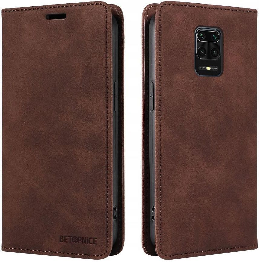 Etui Dla Xiaomi Redmi Note 9 Pro Pro Max Ochronny Magnetyczne Skóra Pu ...