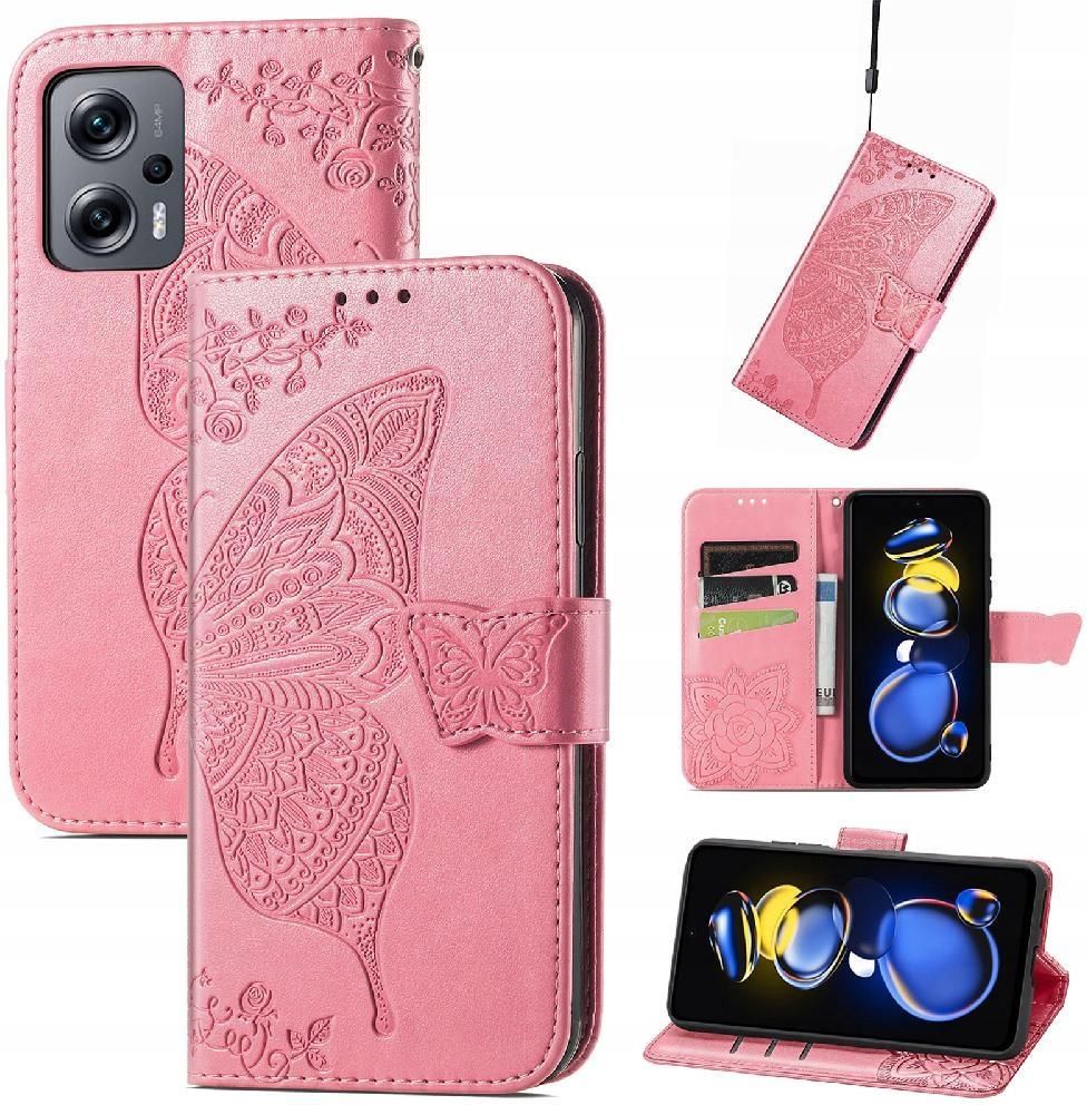 Case For Redmi Note 11T Wallet Butterfly Business Multi Color Wing ...