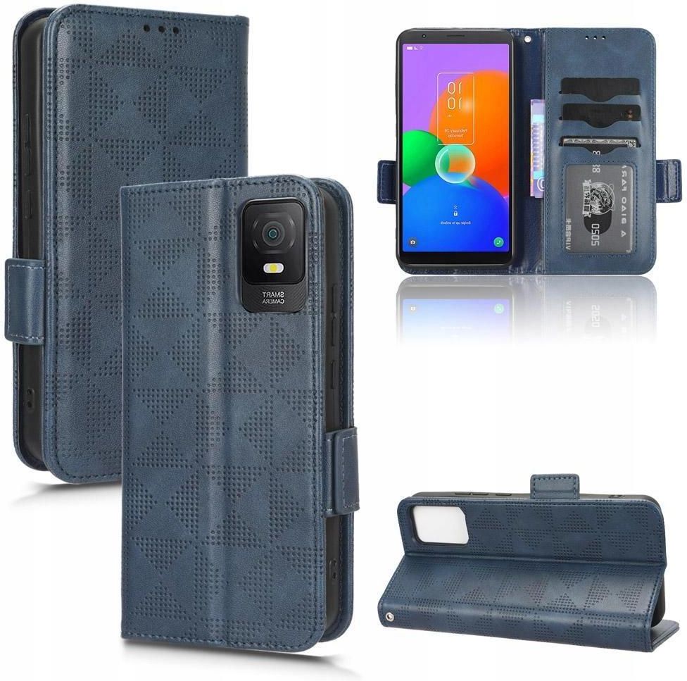 Sprawa Dla Tcl 403 Osłona Z Klapką Skóra Pu Stojak Do Oglądania 3 Karty ...