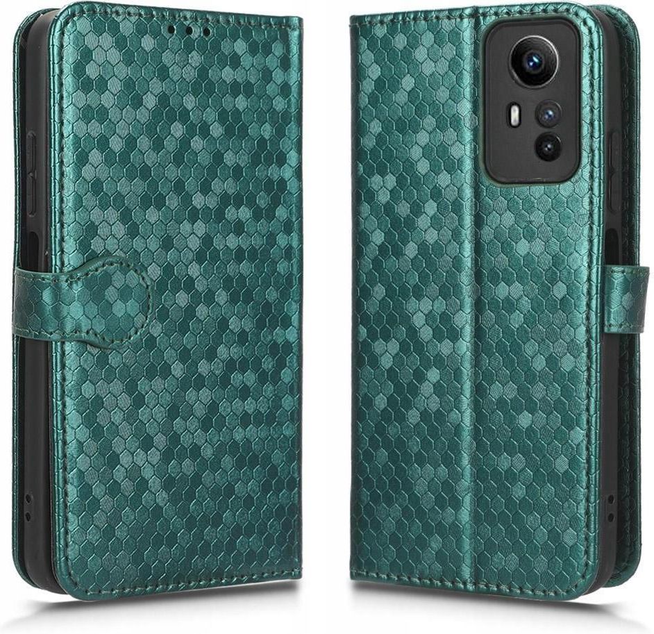 Etui Dla Xiaomi Redmi Note 12S 4G Geometryczny Wzór Skórzany Portfel ...