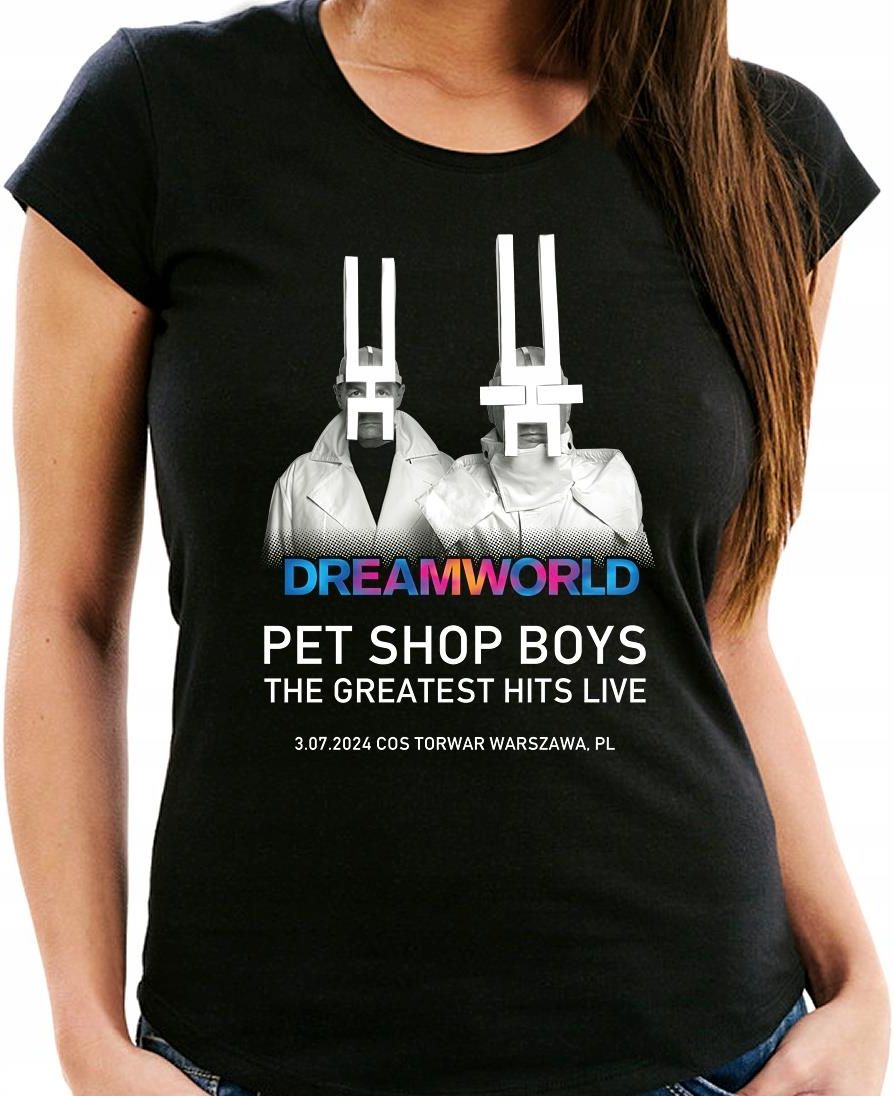 Pet Shop Boys T Shirt Koszulka Damska M - Ceny i opinie - Ceneo.pl