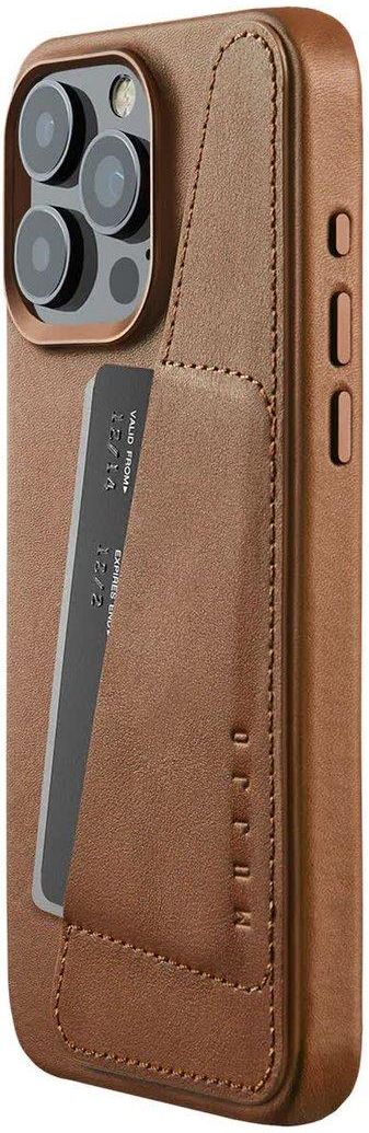 Mujjo Full Leather Wallet Case Etui Skórzane Do Iphone 15 Pro Max Kompatybilne Z Magsafe Tan ...